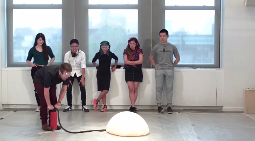 How long does it take for a balloon full of talcum powder to explode ...