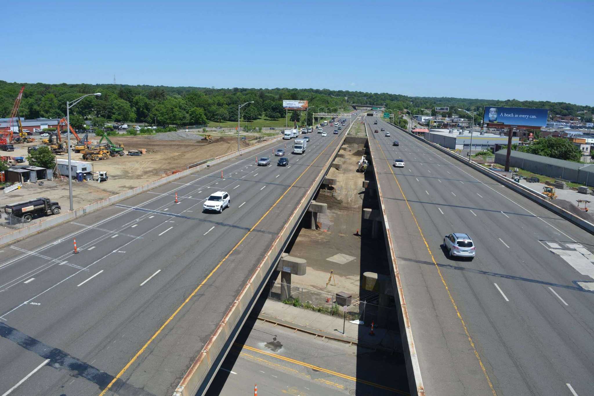 New bridges now open on SB Route 8/25