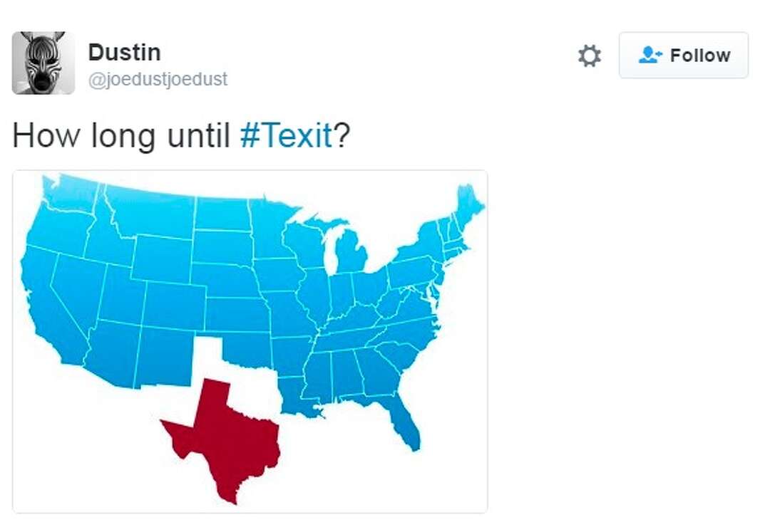 #Texit calls for Texas secession after "Brexit" is succesful