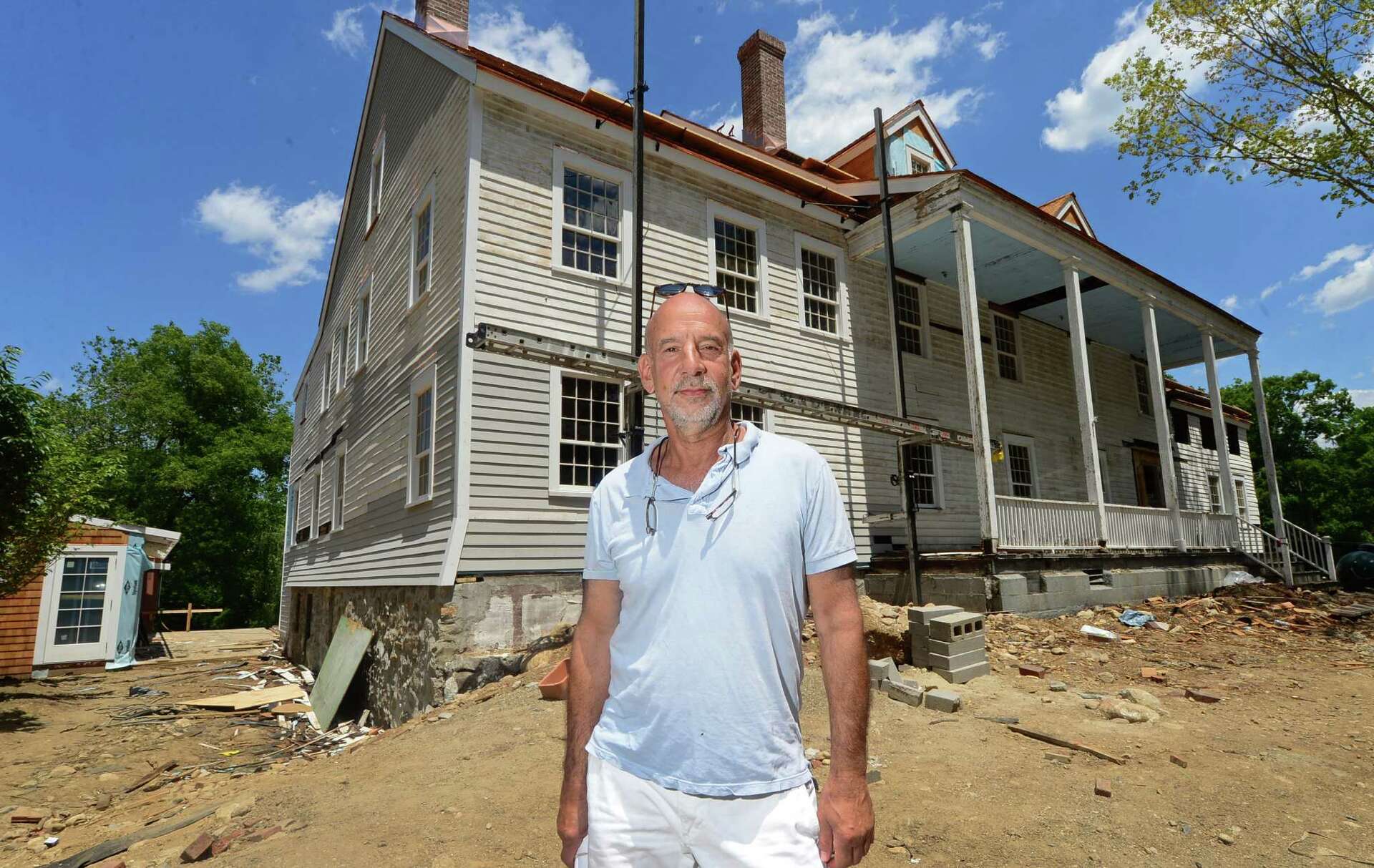 At Silvermine Tavern site, foundation underway for another long run