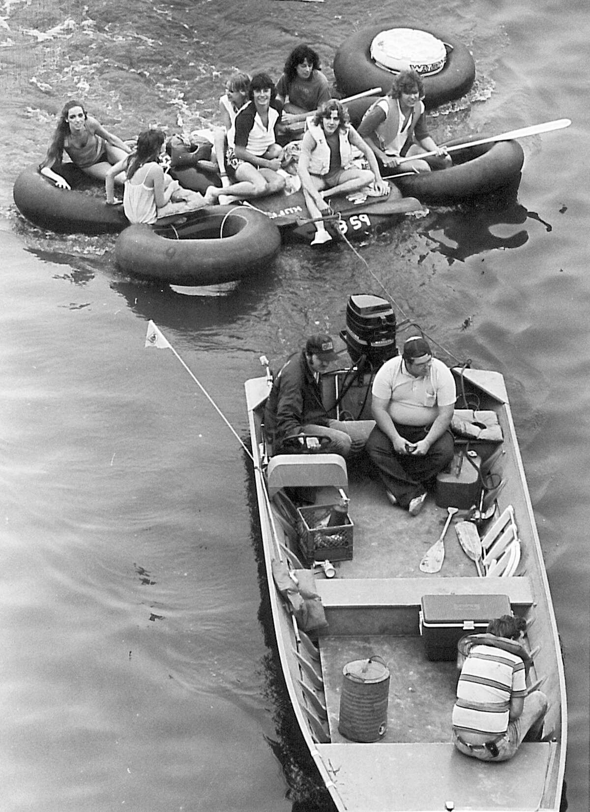 Photos: Wild raft races once drew thousands to Beaumont's Riverfront Park
