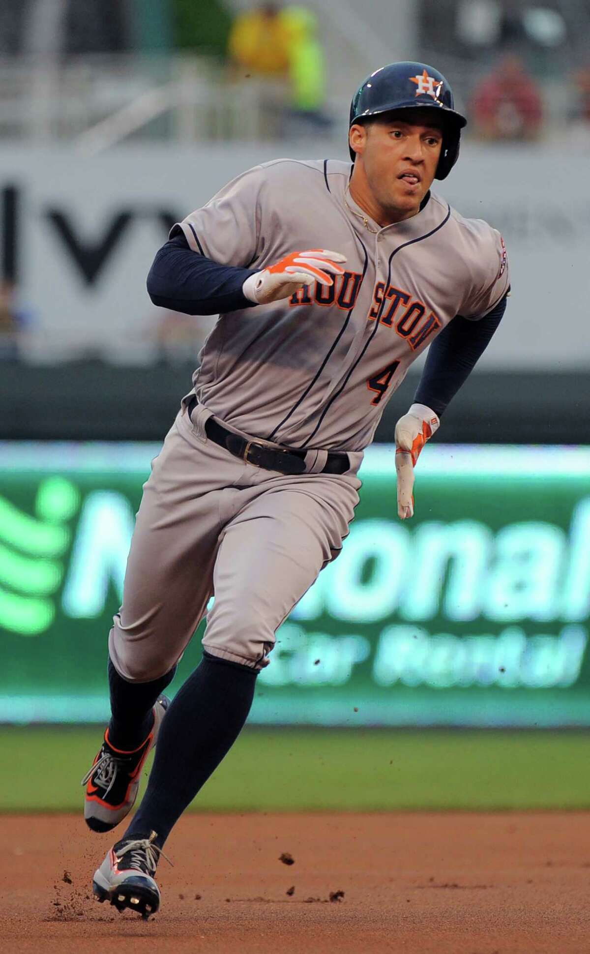 George Springer's historic night helps Astros torch Royals