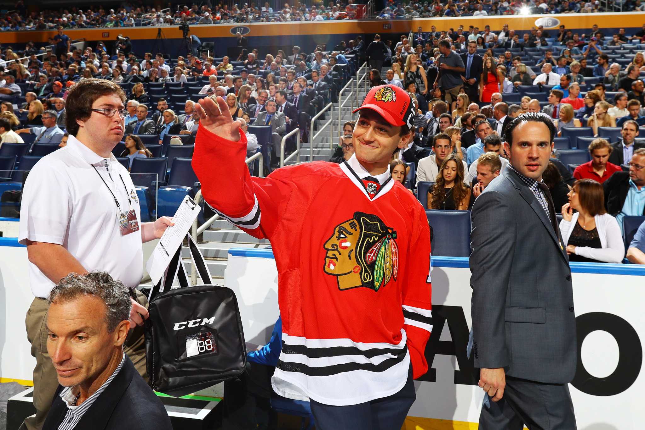Ridgefield’s Krys drafted by Blackhawks