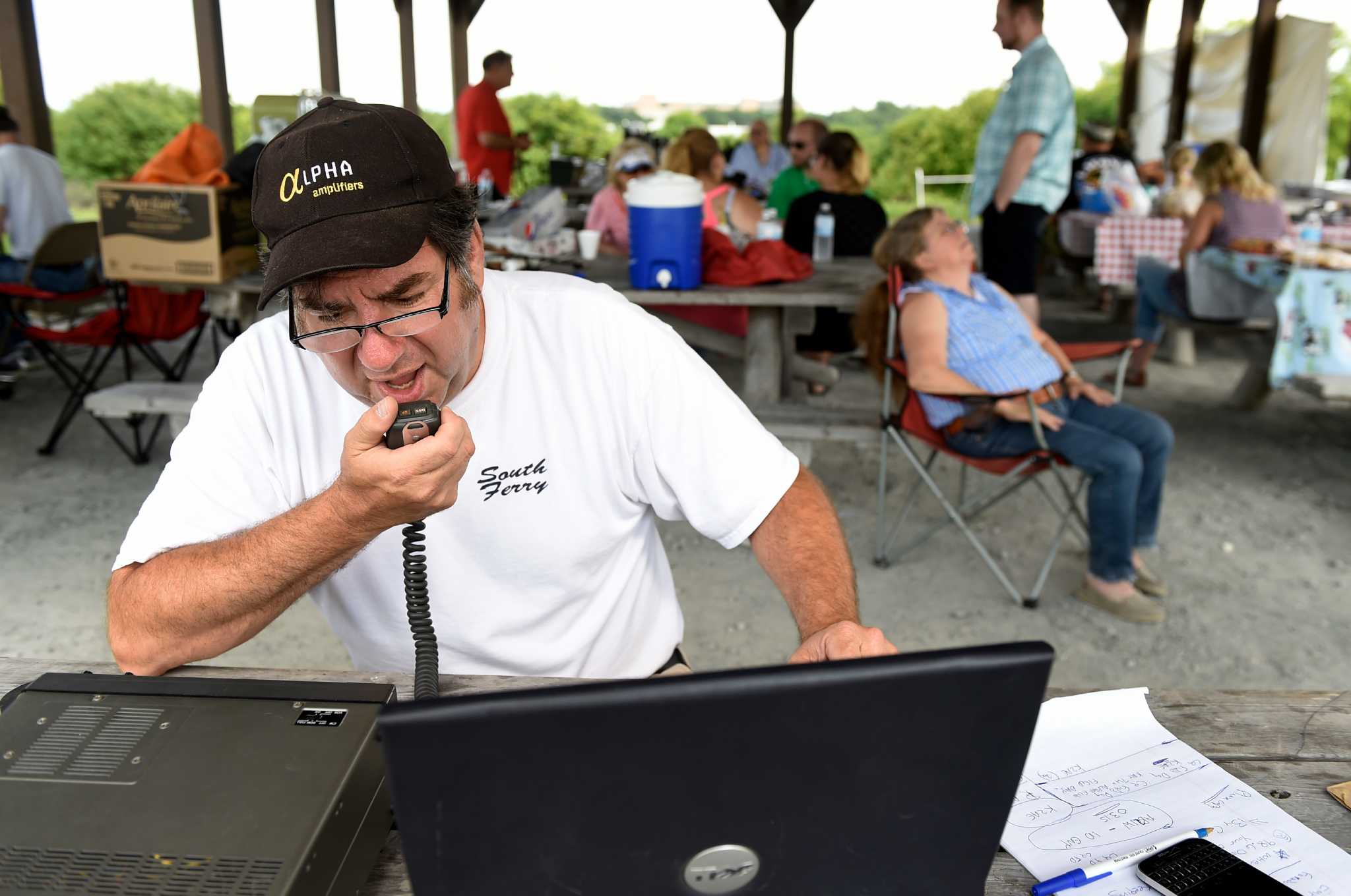 Warm reception for amateur radio event