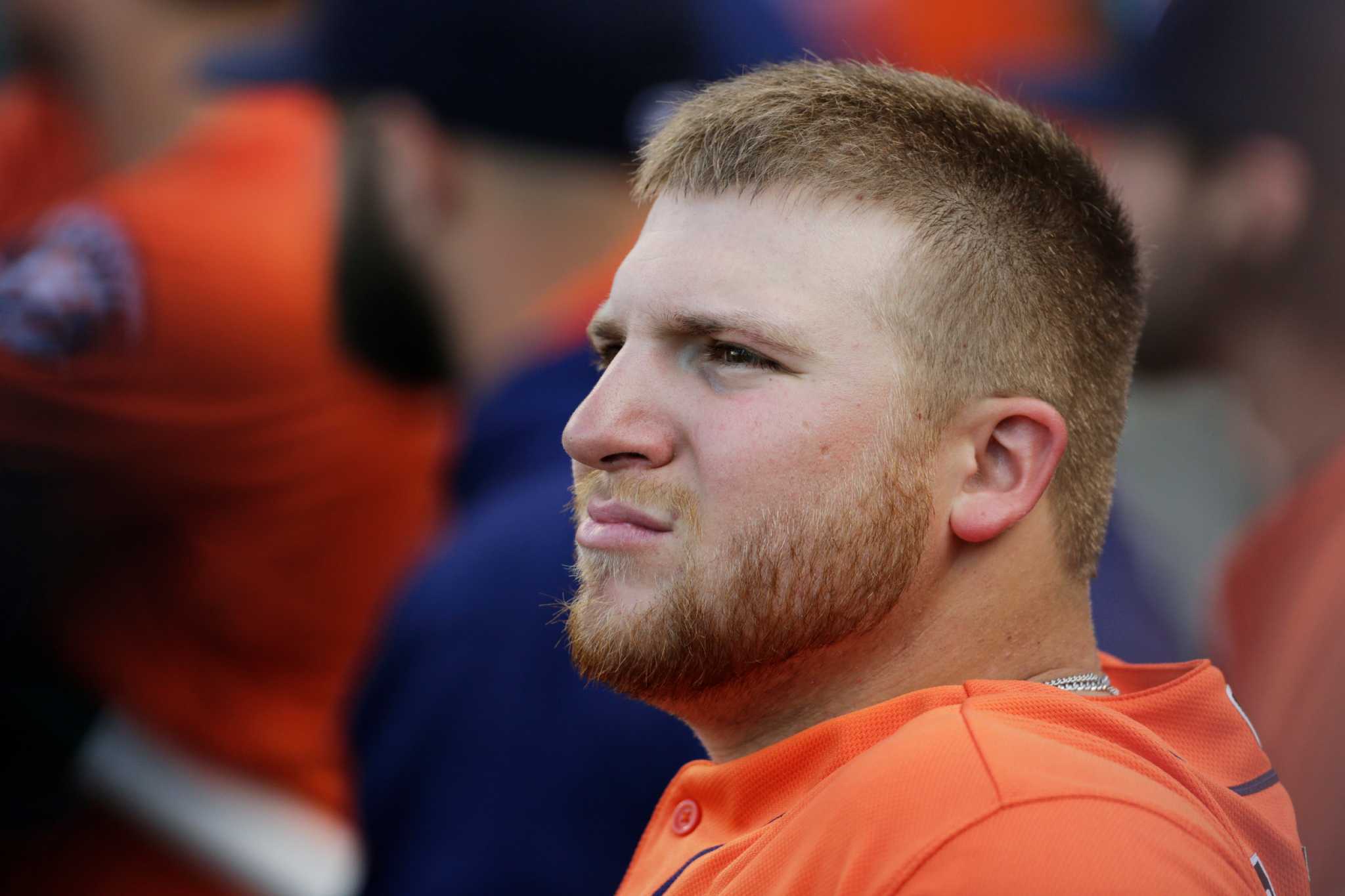Astros' rookie A.J. Reed gets first start at first base