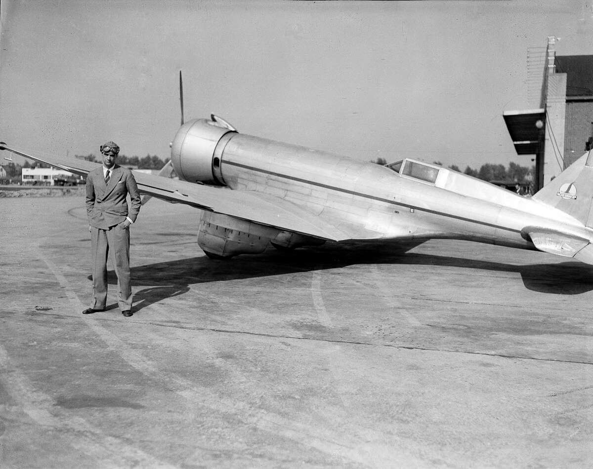 Eccentric businessman and aviator Howard Hughes got his start in Houston