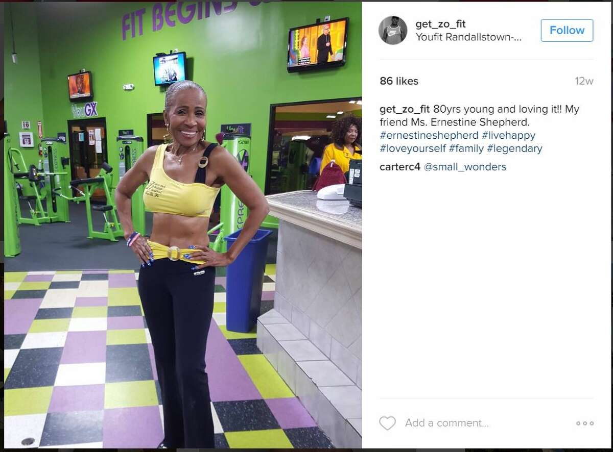 Meet 80-year-old Ernestine Shepherd, one of the oldest female bodybuilders