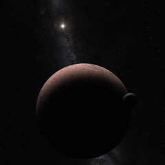 Astronomers discover new moon in our solar system orbiting dwarf planet ...