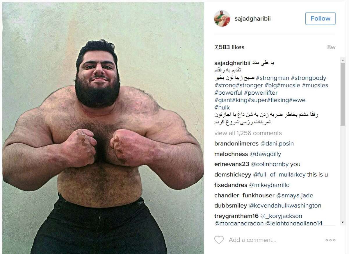 ‘Iranian Hulk’ bodybuilder goes viral for massive, superhero body ...