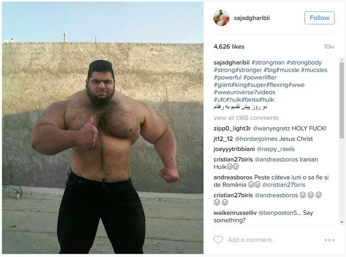 ‘Iranian Hulk’ bodybuilder goes viral for massive, superhero body ...