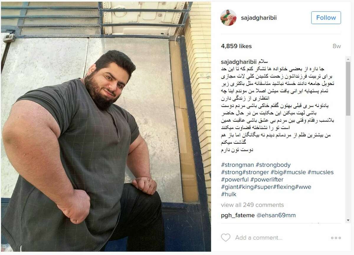 ‘Iranian Hulk’ bodybuilder goes viral for massive, superhero body ...