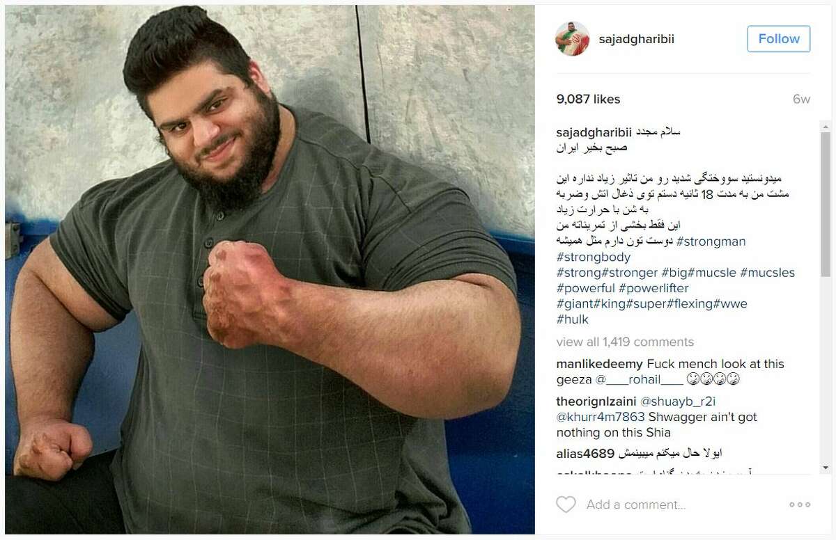 ‘Iranian Hulk’ bodybuilder goes viral for massive, superhero body ...