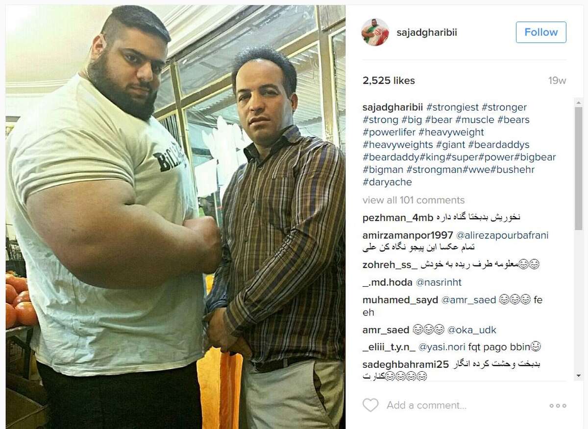 Iranian Hulk Bodybuilder Goes Viral For Massive Superhero Body