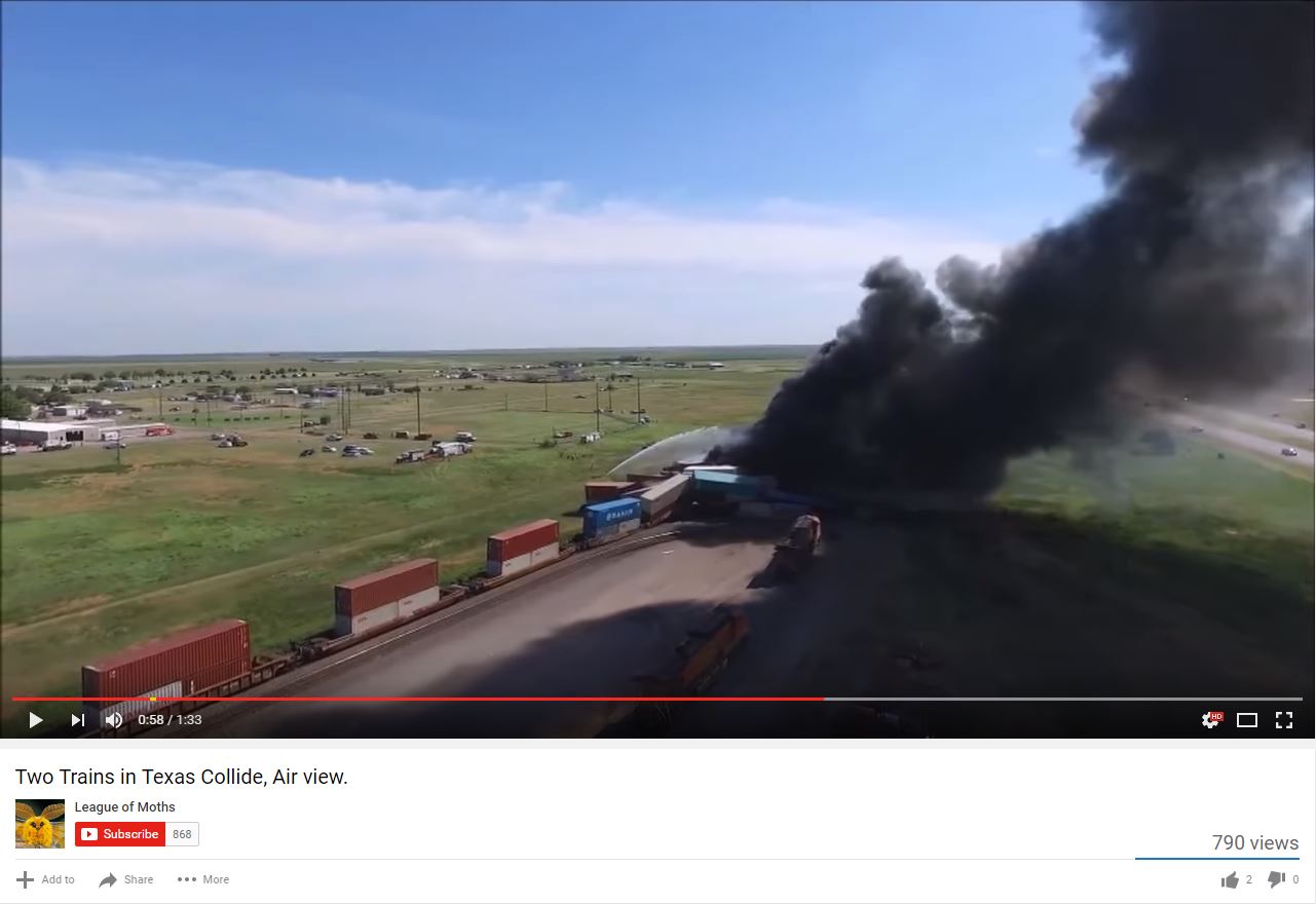 Videos capture massive train collision in Texas Panhandle that left 3 ...