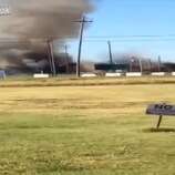 Videos capture massive train collision in Texas Panhandle that left 3 ...
