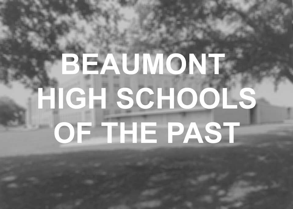 Photos revisit Beaumont high schools of the past