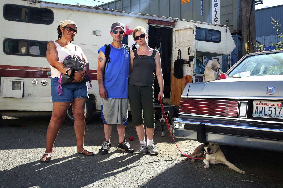 Seattle's RV dwellers: A stone's throw from homeless