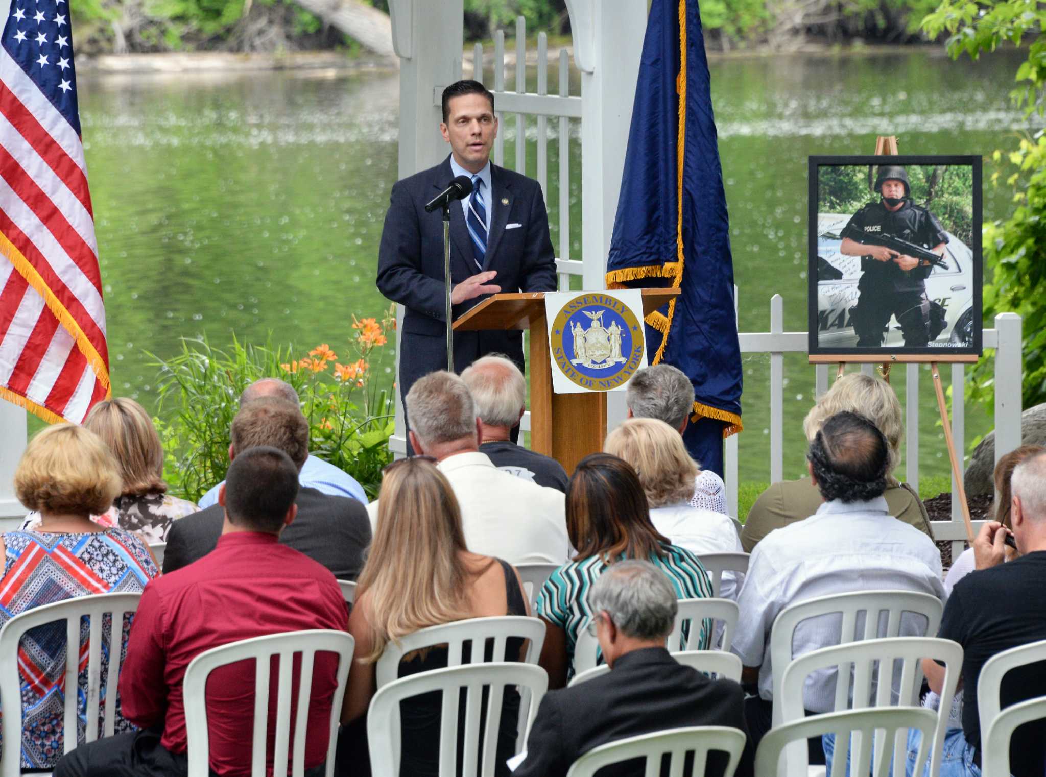 Remembering a fallen friend, son