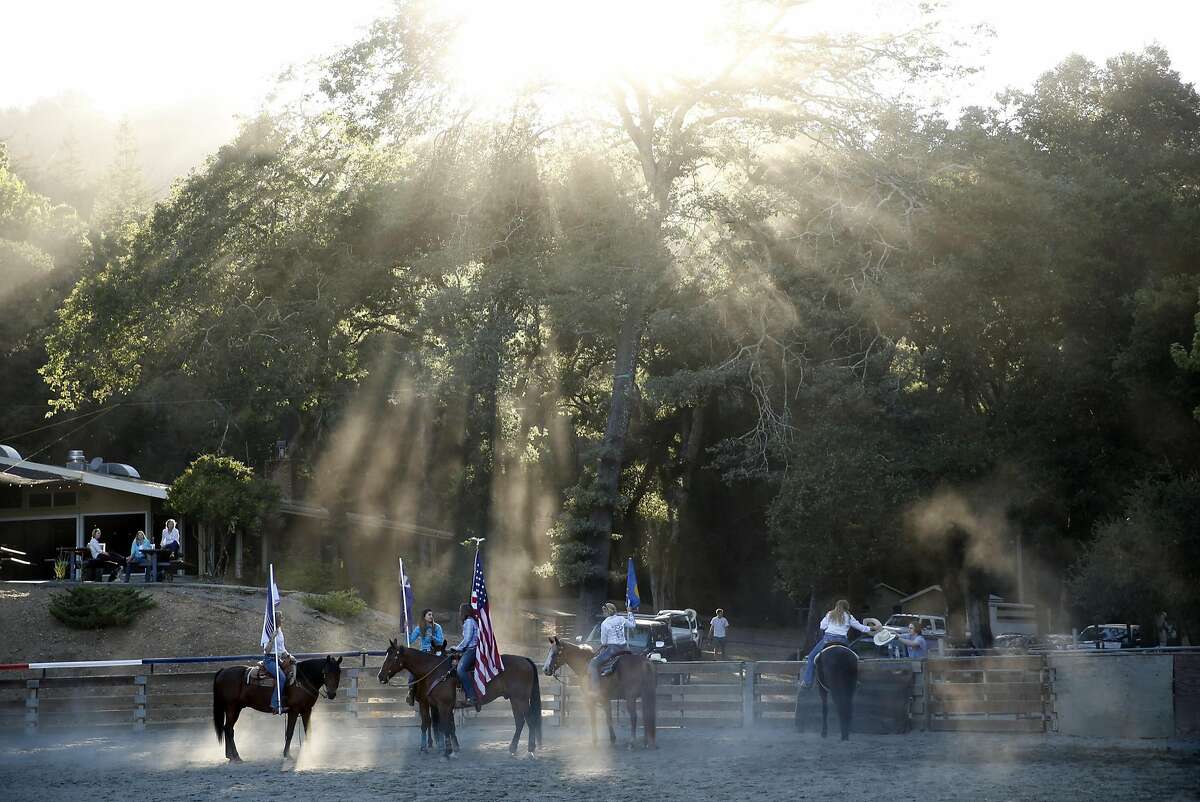 Annual old-time rodeo spurs excitement in Woodside