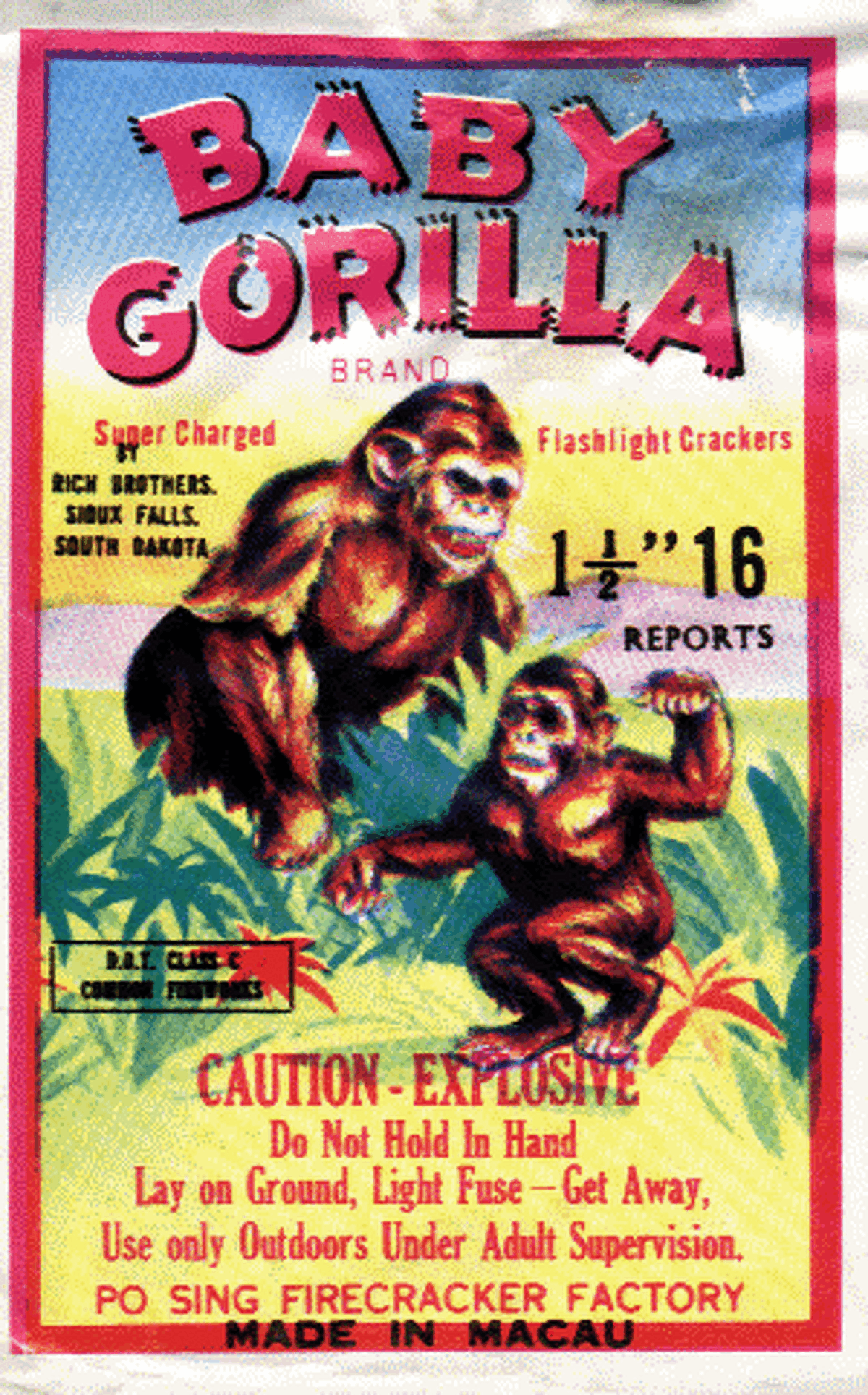 The weird and beautiful art of vintage firecracker labels