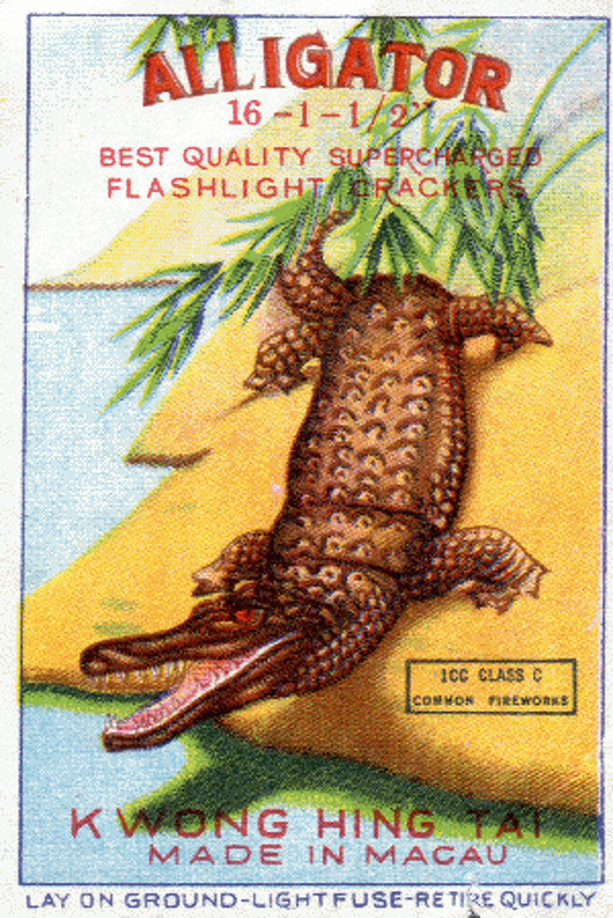 The weird and beautiful art of vintage firecracker labels
