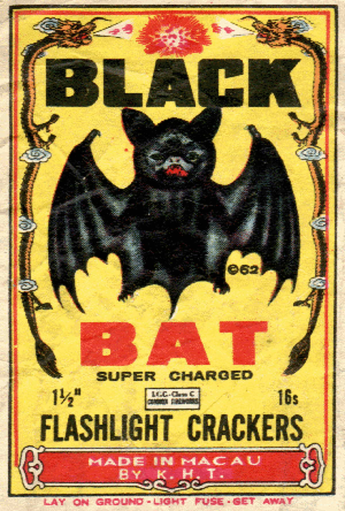 The weird and beautiful art of vintage firecracker labels