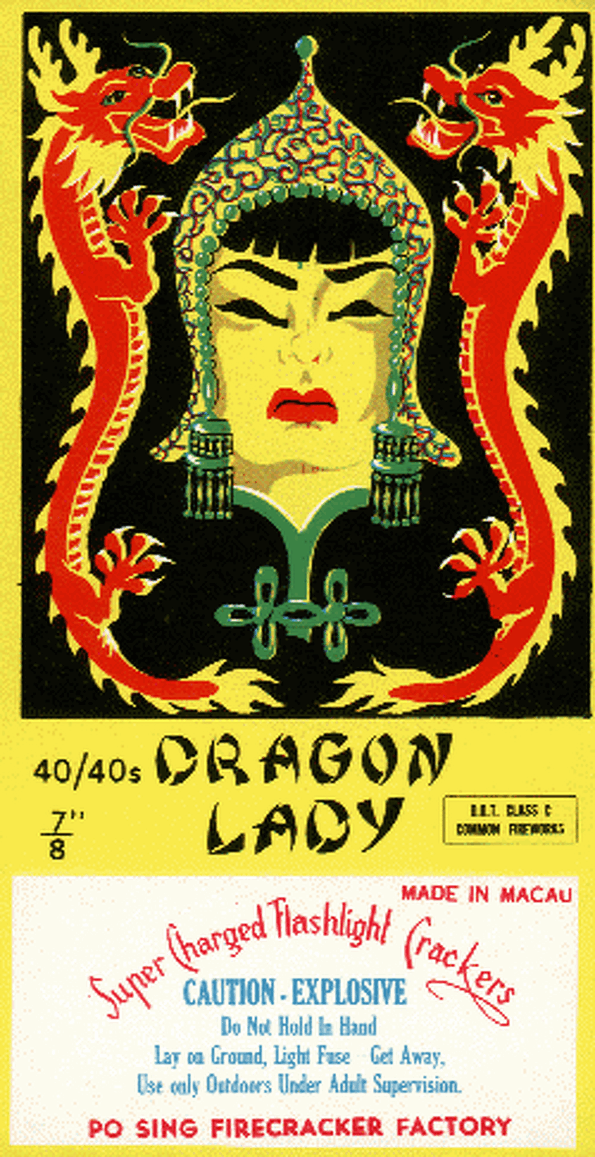 The weird and beautiful art of vintage firecracker labels