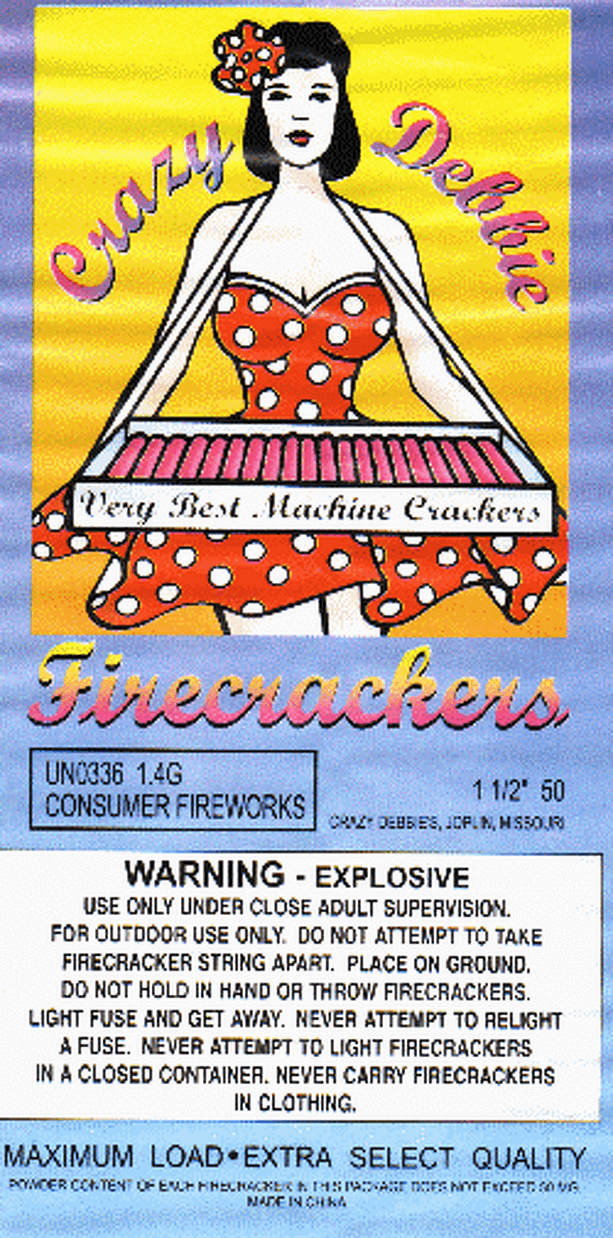 The weird and beautiful art of vintage firecracker labels