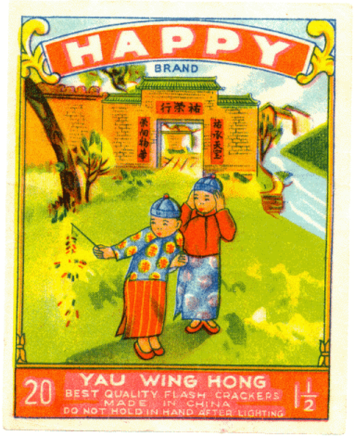 The weird and beautiful art of vintage firecracker labels