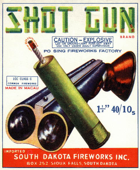 Vintage firecracker labels can be highly collectible