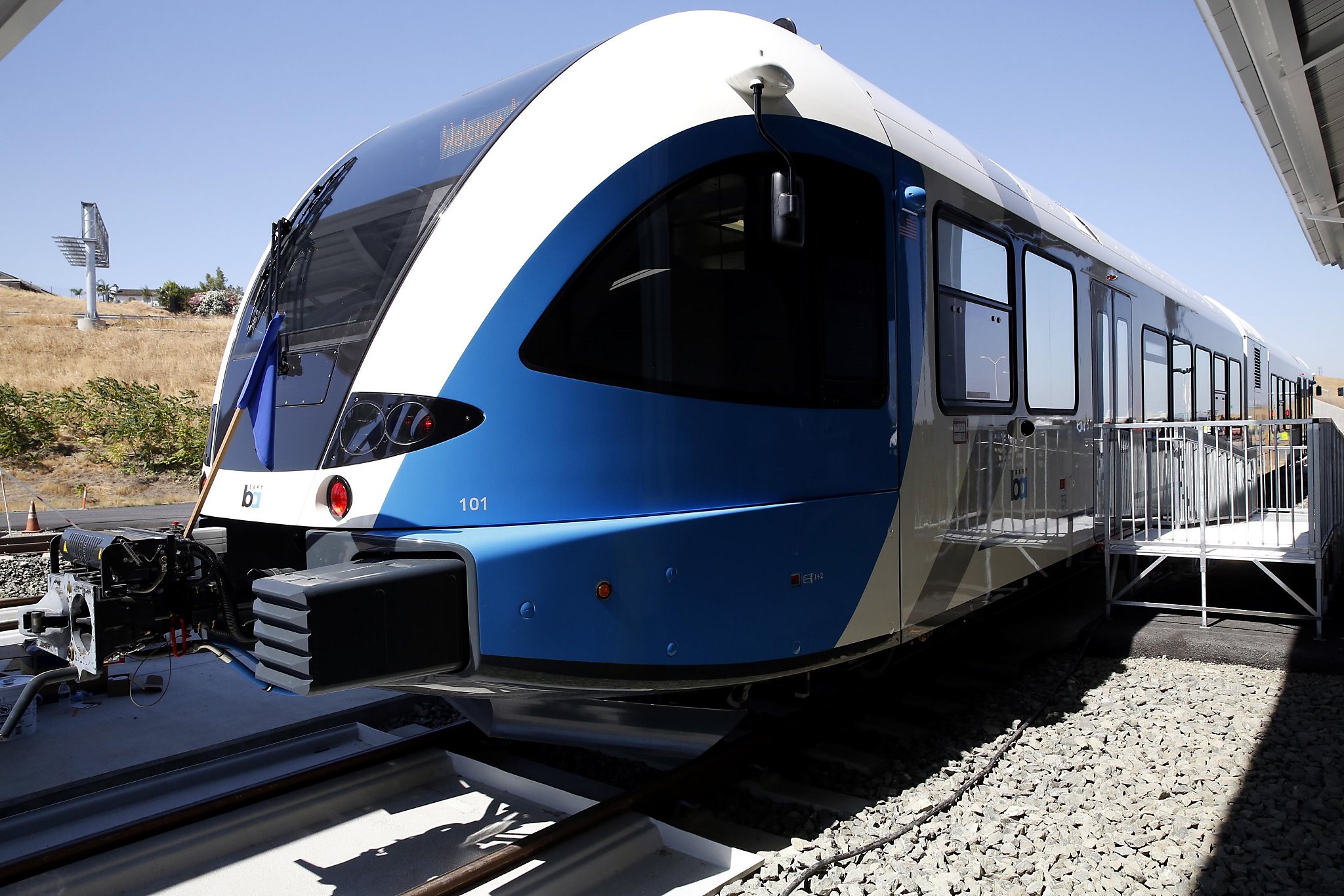 BART welcomes a new kind of train