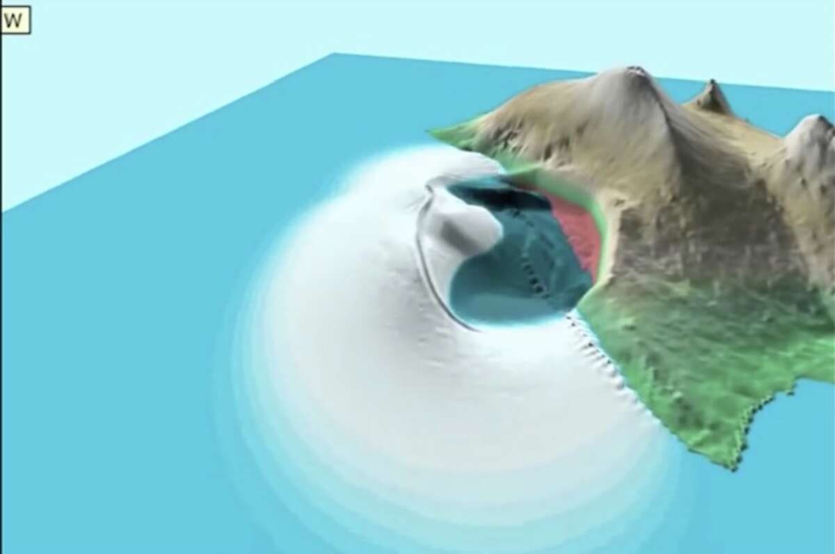 Where in Washington will be under water by 2045?