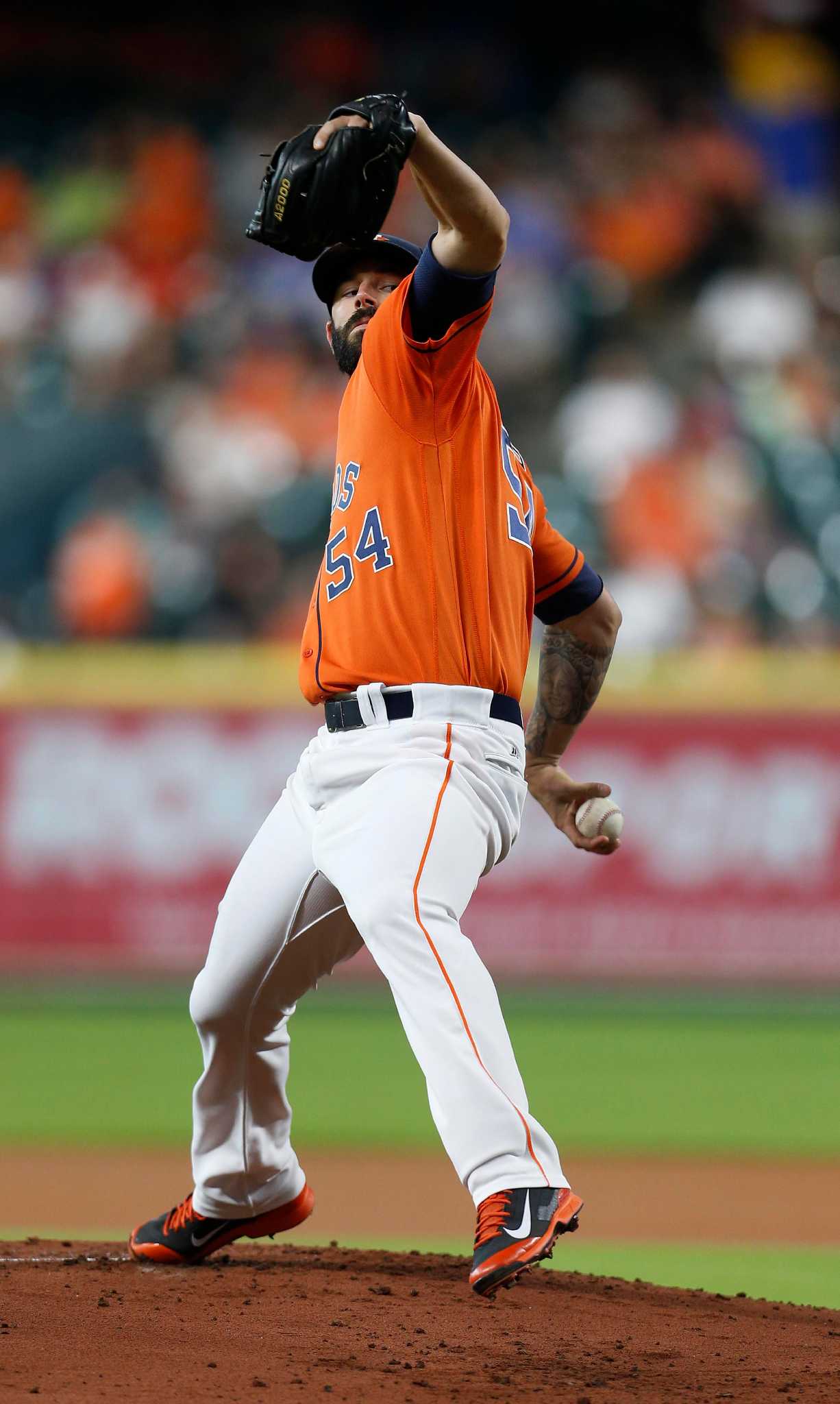 Mike Fiers gets plenty of support as Astros take series opener from ...