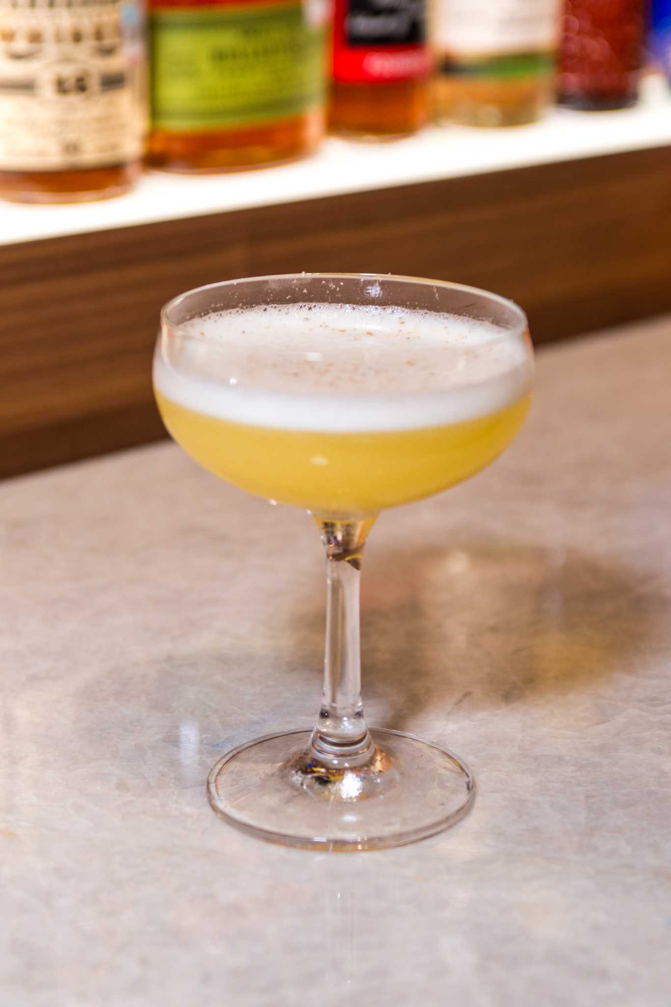 Sky-high cocktails at new Centurion Lounge at IAH