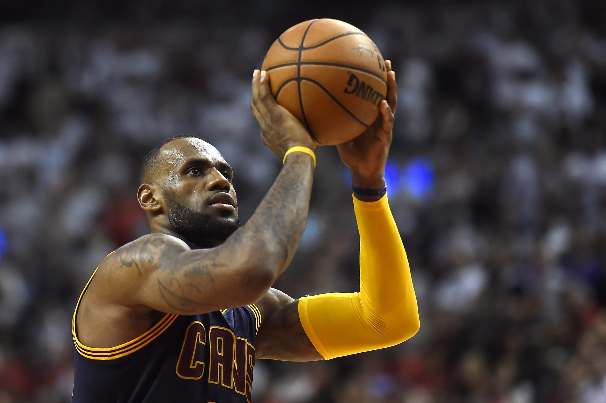 LeBron at the line: Anybody’s guess, including his own