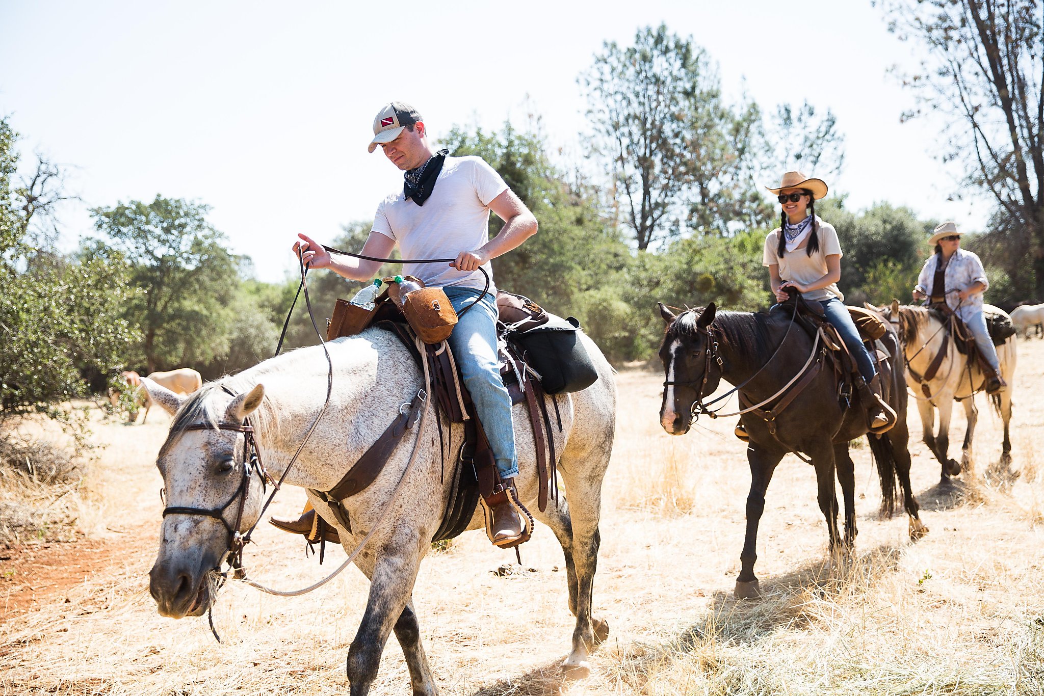 Riding the trails where wild mustangs roam