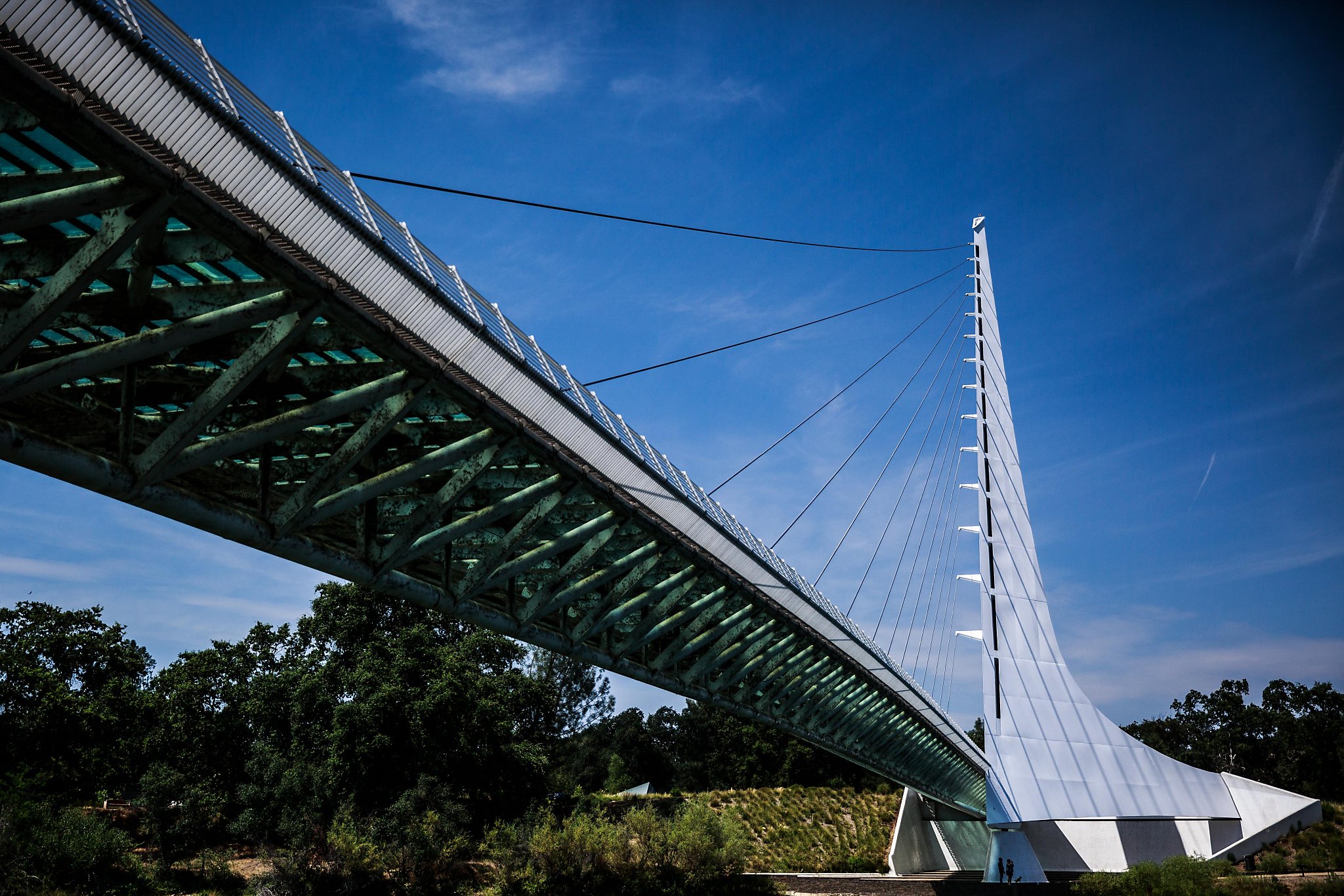 Sundial Bridge Shadow