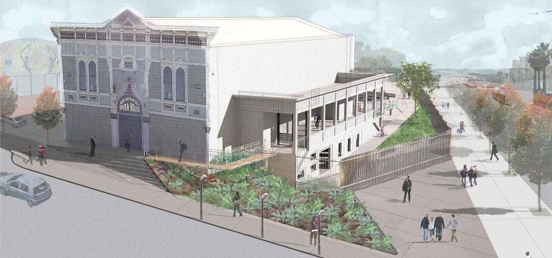 Historic Bayview Opera House to reopen minus tree line, brick wall