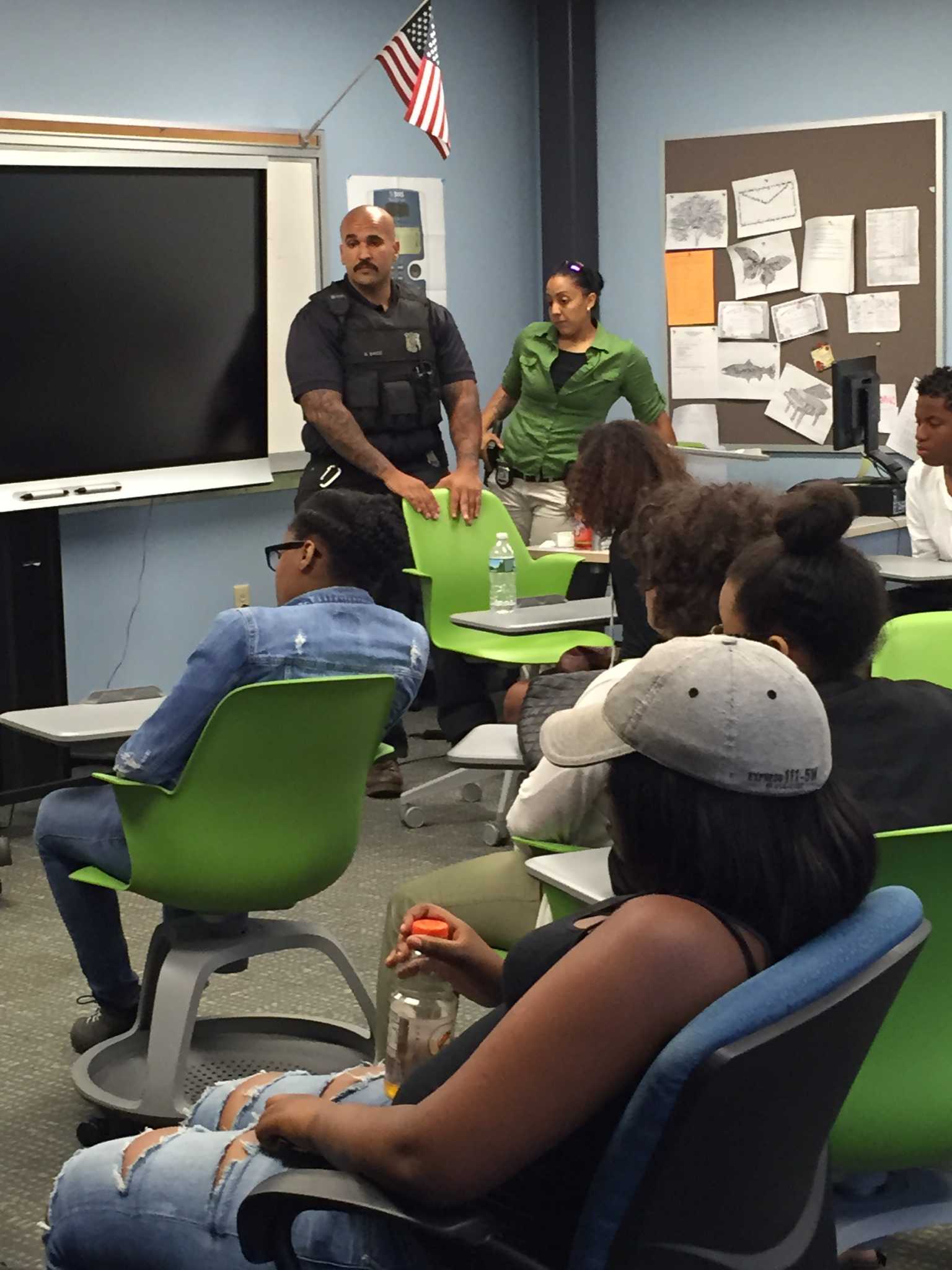 Albany teens hear raw talk about police stops