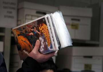 Comic book fans and collectors turn out for library sale