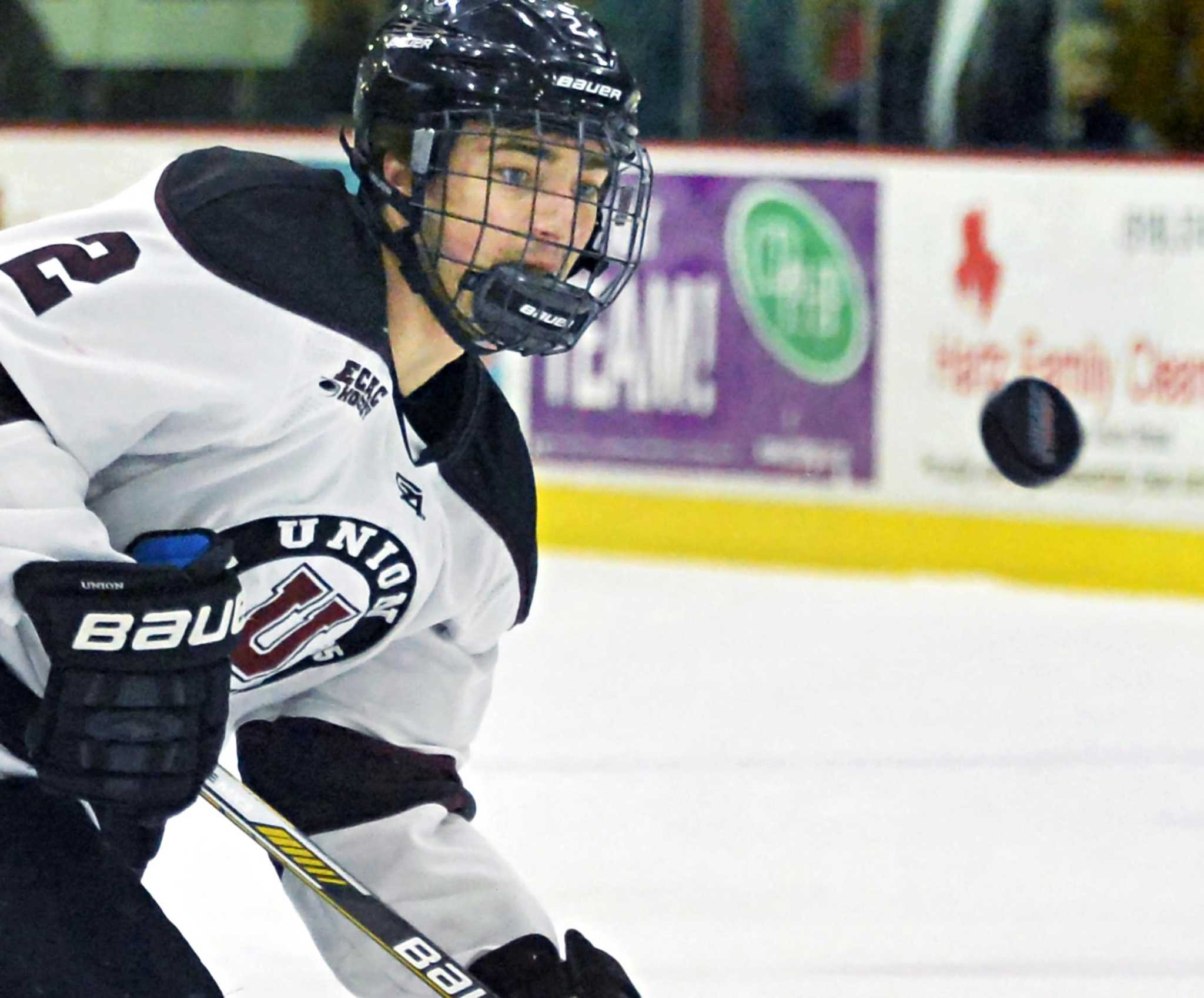 Summer vacation: For Union defenseman, an icy break