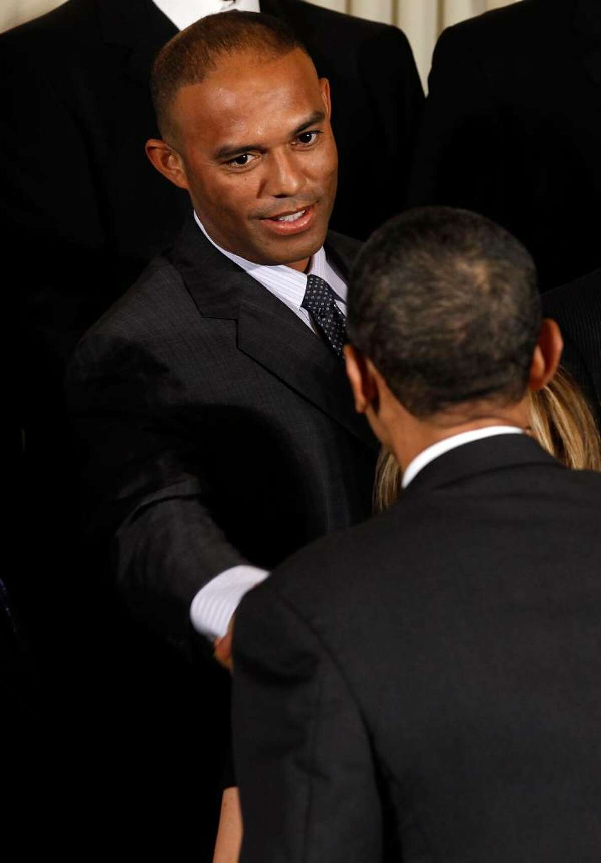 Yankees celebrate World Series championship at the White House