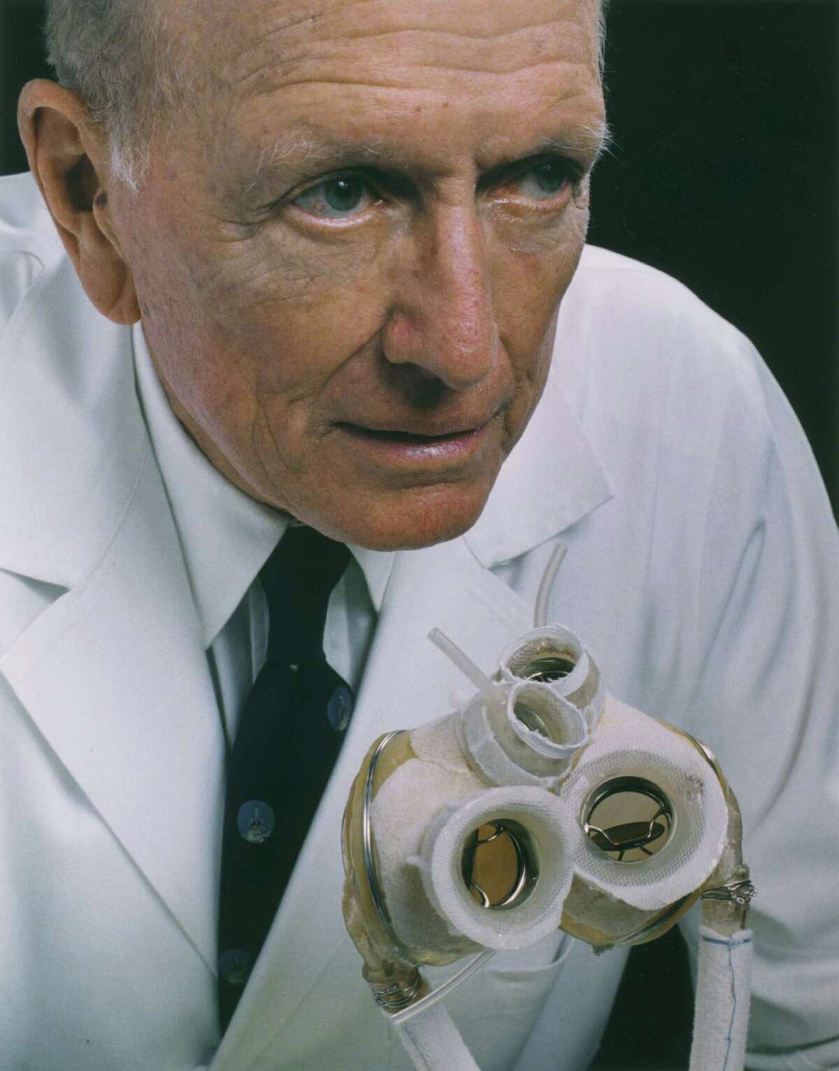 Dr. Denton Cooley and his quick hands simplified open heart surgeries