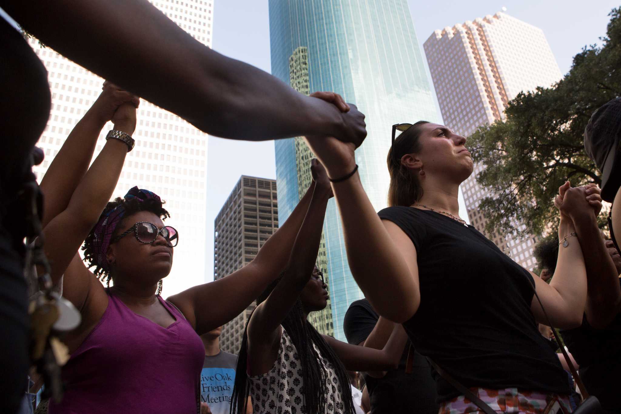 Protesters disrupt unity event downtown