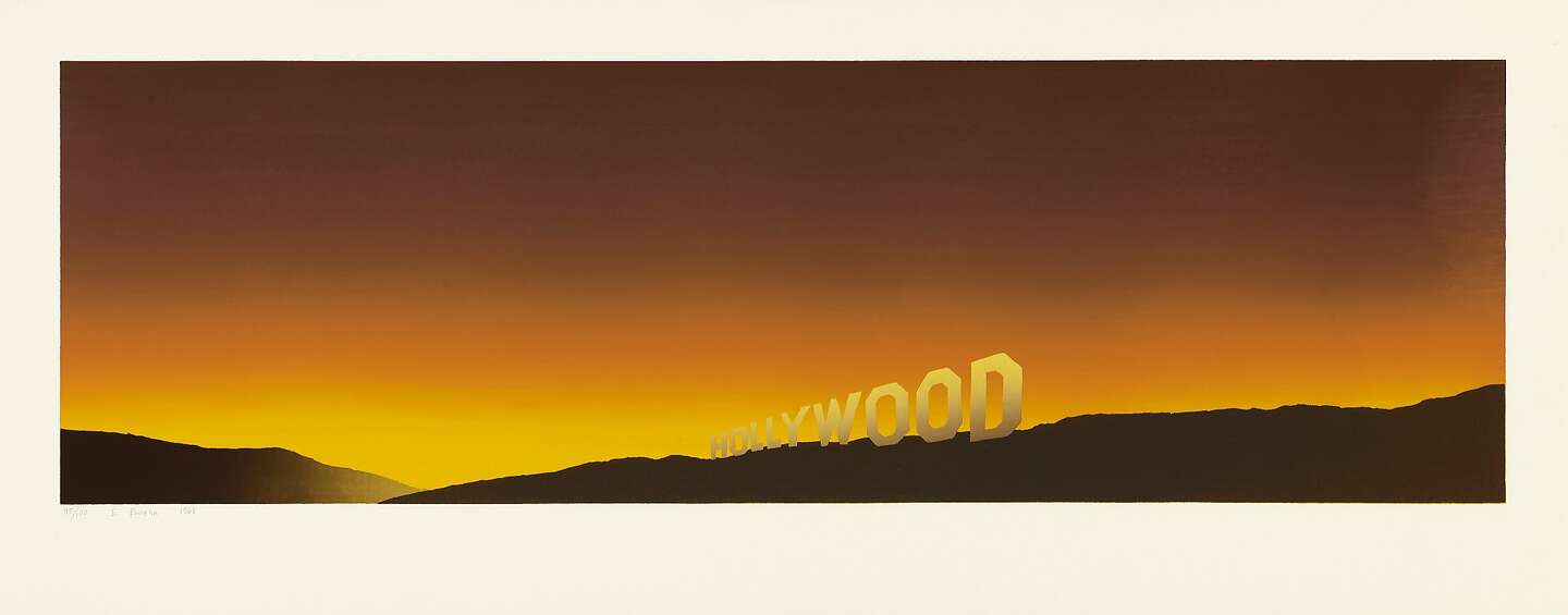 2 Ed Ruscha shows explore pop artist’s casual confidence