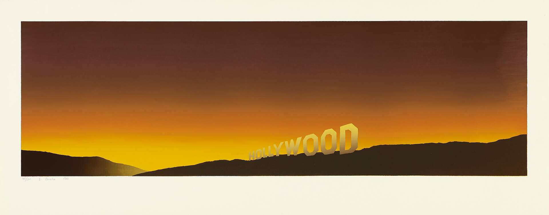 2 Ed Ruscha shows explore pop artist’s casual confidence