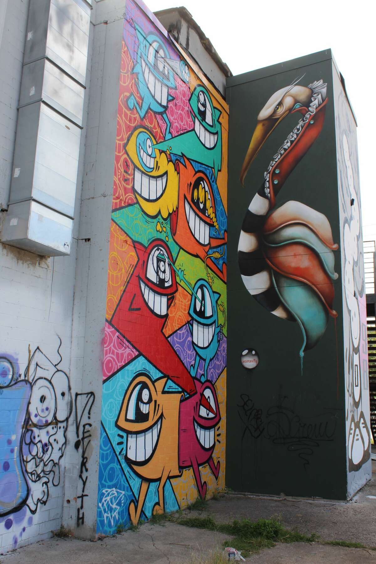 Check out some of Houston's cool street art