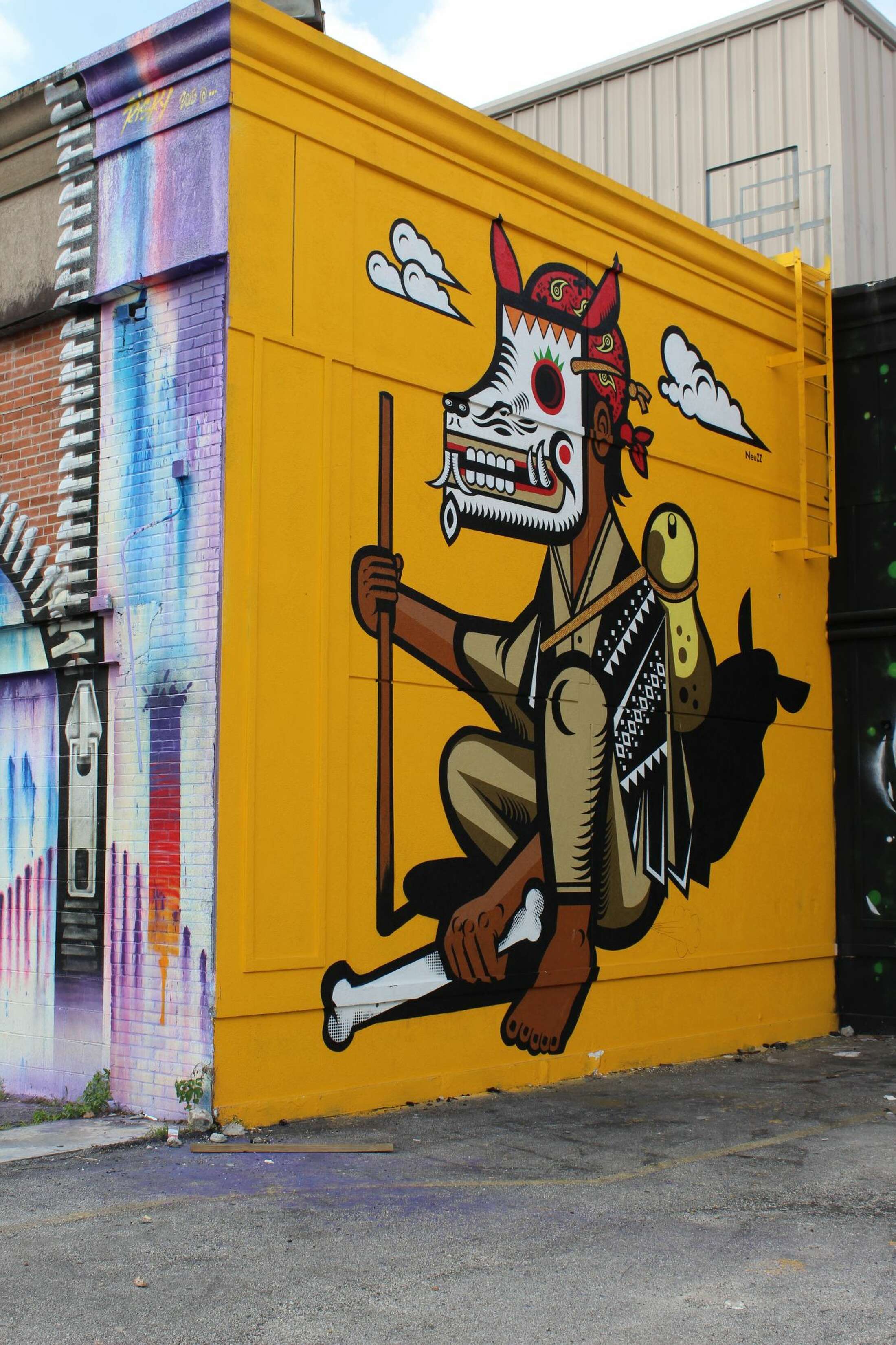 Check out some of Houston's cool street art