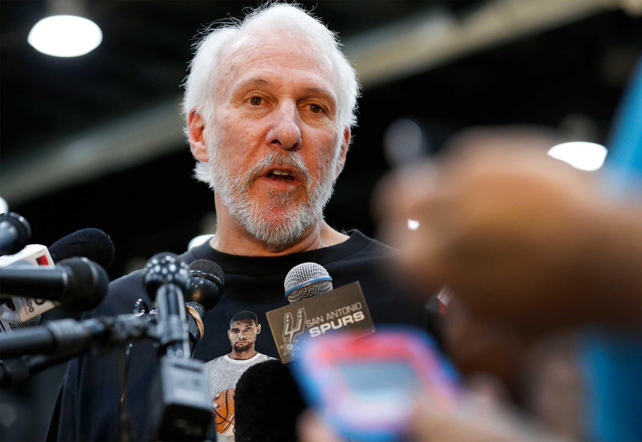 Emotional Popovich bids farewell to the ‘irreplaceable’ Spur
