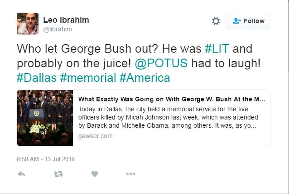 Former President George W. Bush baffles internet with swaying, dancing ...